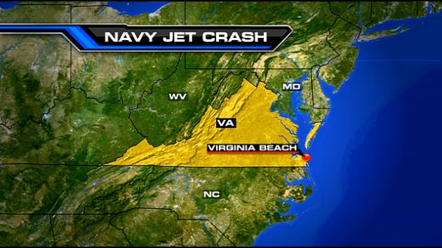 Navy jet crash off Virginia coast; pilot ejected - WSVN 7News | Miami ...