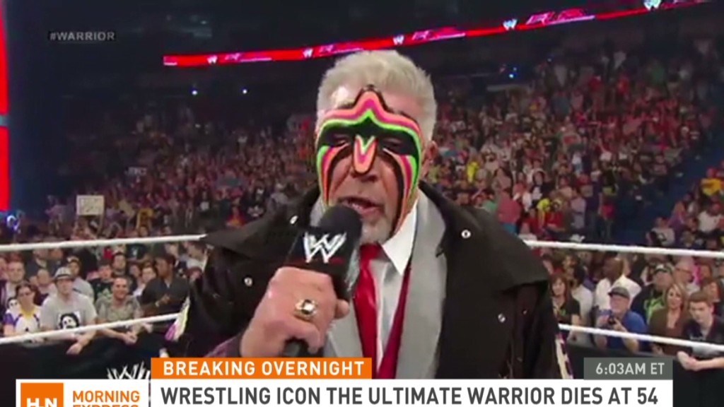 Former pro wrestler Ultimate Warrior dies at 54 - WSVN 7News | Miami ...