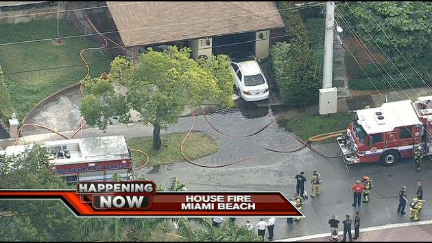 1 rescued in Miami Beach house fire - WSVN 7News | Miami News, Weather ...