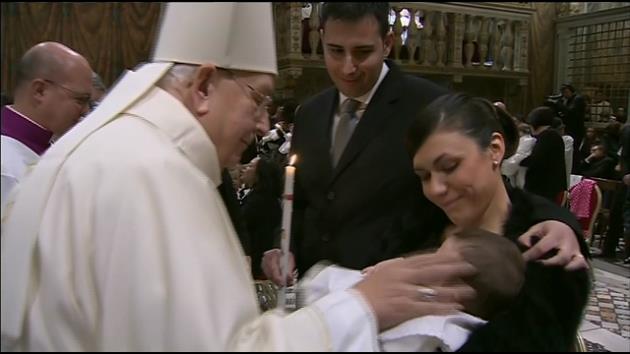 Pope baptizes 33 babies in Sistine Chapel - WSVN 7News | Miami News ...