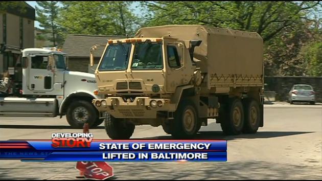 Governor lifts state of emergency for Baltimore - WSVN 7News | Miami ...