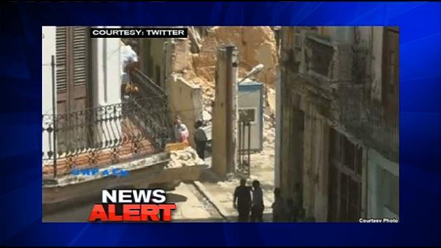Old Havana residential building collapses, killing 4 - WSVN 7News ...
