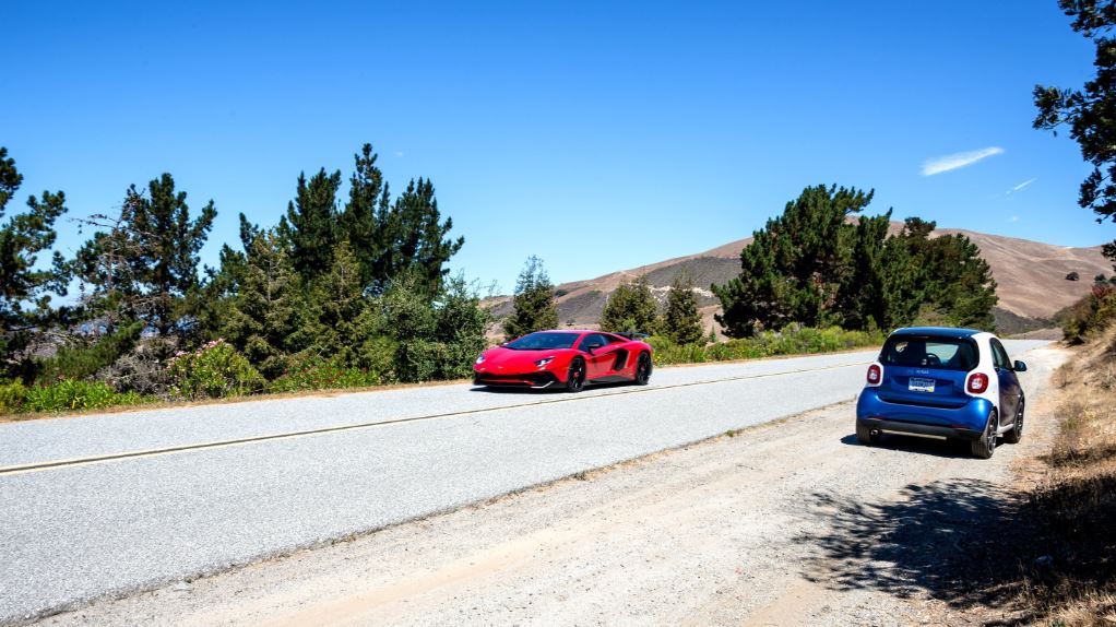 smart car lamborghini