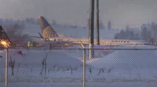 Plane slides off runway at Spokane airport; no injuries - WSVN 7News ...
