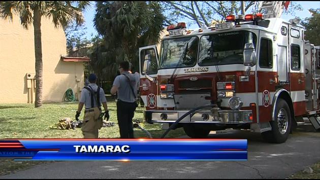Fire breaks out in Tamarac home - WSVN 7News | Miami News, Weather ...