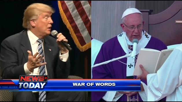 Pope vs. Trump: ‘Not Christian’ to only build border walls - WSVN 7News ...