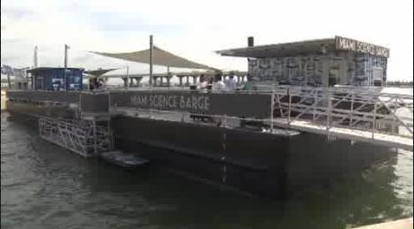 Floating science classroom unveiled in Miami - WSVN 7News | Miami News ...