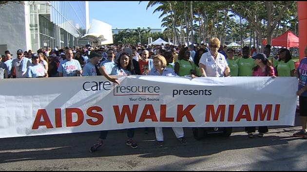 28th AIDS Walk Miami held on South Beach - WSVN 7News | Miami News ...