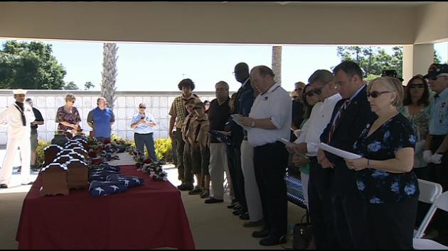 A Final Salute: Unclaimed remains of 23 veterans and spouses honored at ...