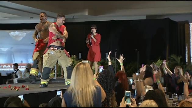 Belkys Nerey hosts firefighter calendar luncheon - WSVN 7News | Miami ...