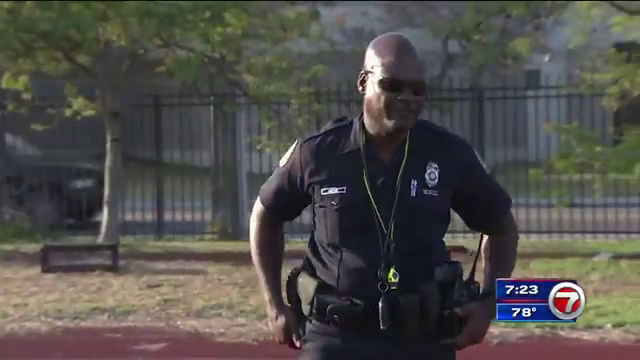 Officer coaches track and field team in Miami’s Overtown - WSVN 7News ...