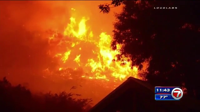 Crews make progress against home-threatening Western fires - WSVN 7News ...