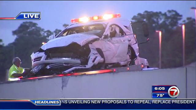 3 dead after crash along Sawgrass Expressway - WSVN 7News | Miami News, Weather, Sports | Fort ...
