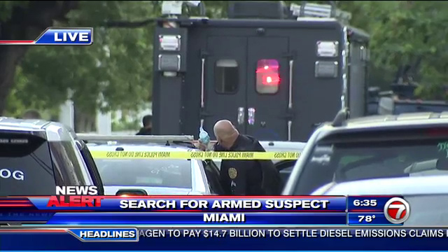 Police Search Called Off For Armed Suspect In Miami Wsvn 7news