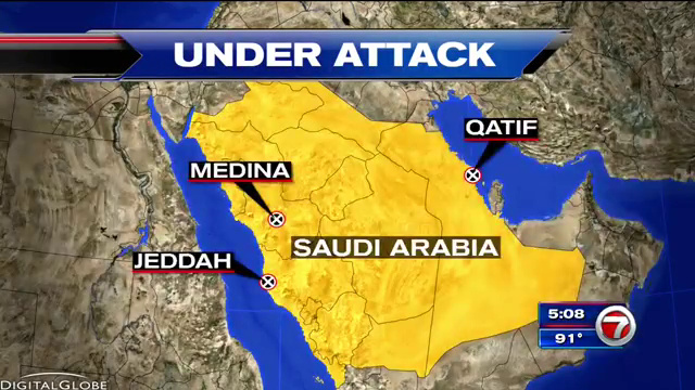 Explosion near one of Islam’s holiest sites in Saudi Arabia – WSVN ...