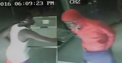 Two men caught on camera in armed robbery at Miami catering company ...