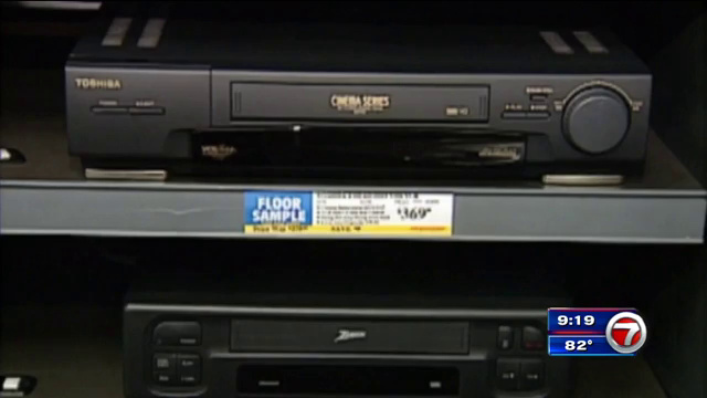 VCR to officially go out of production - WSVN 7News | Miami News ...