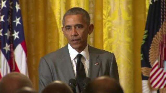 Obama mixes talk of ‘mean tweets,’ politics on Jimmy Kimmel - WSVN ...
