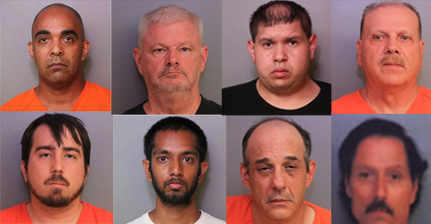 9 men arrested in Polk County child porn sting, including first grade ...