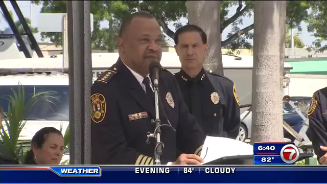 North Miami Police introduce new chief - WSVN 7News | Miami News ...