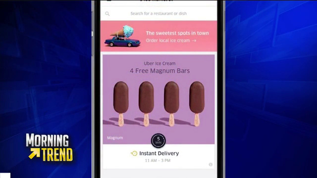 Uber delivers ice cream in honor of National Ice Cream Day - WSVN 7News ...