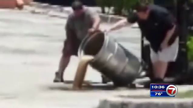 County investigates company caught on camera dumping liquid into storm ...