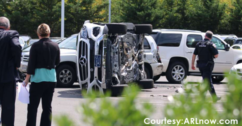 Virginia woman flips over Mercedes-Benz during dealership test drive ...