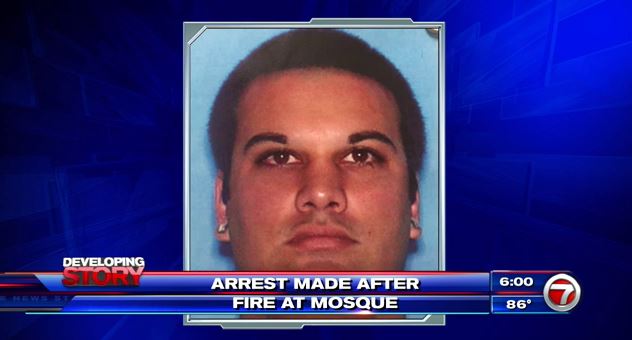 Authorities: Arrest made in arson fire at Florida mosque - WSVN 7News ...