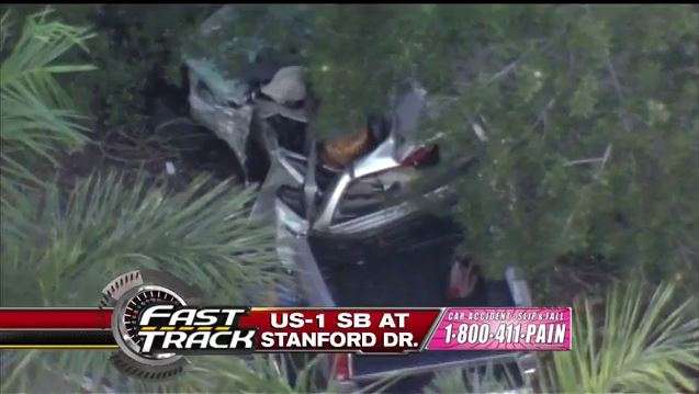 Police: Driver dead after crashing into tree - WSVN 7News | Miami News ...