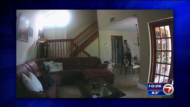 Thief caught on camera burglarizing SW Miami-Dade home – WSVN 7News ...