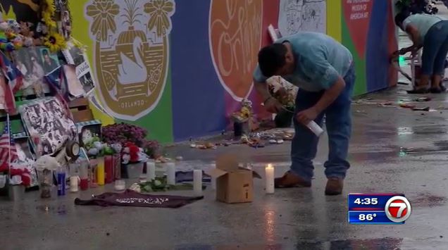 Art memorial erected at site of Pulse Nightclub - WSVN 7News | Miami ...