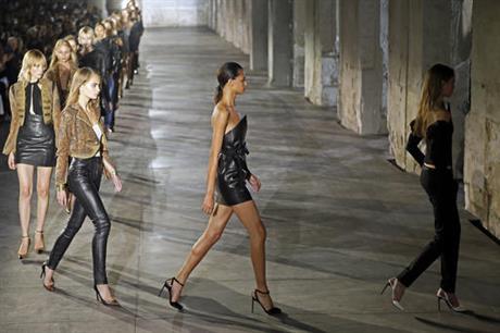 Yves Saint Laurent designer makes highly-anticipated debut - WSVN 7News ...