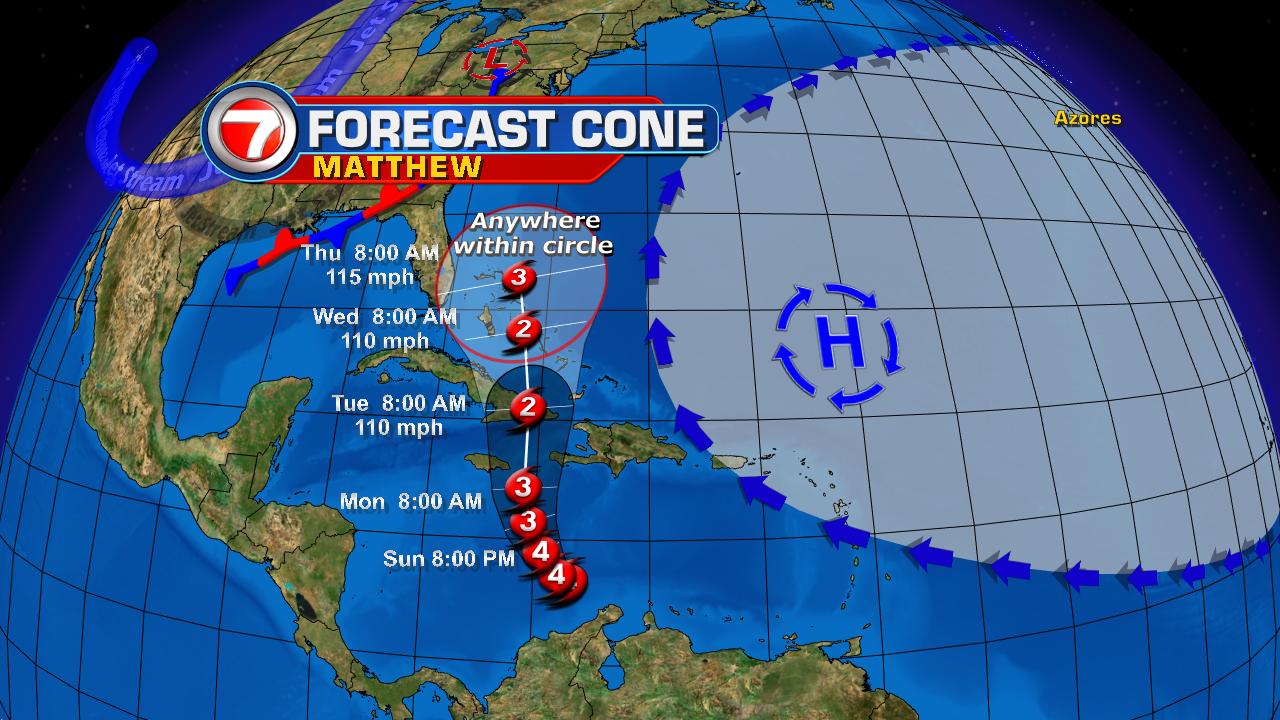 Tracking Matthew - WSVN 7News | Miami News, Weather, Sports | Fort ...