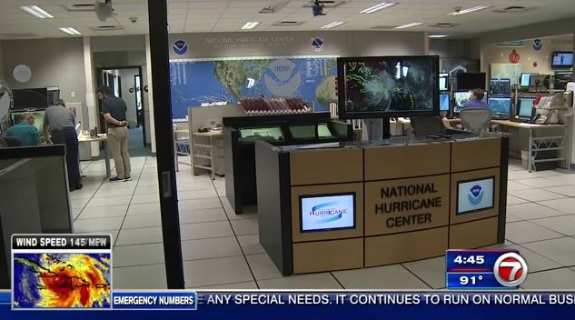 Behind the scenes at the National Hurricane Center - WSVN 7News | Miami ...
