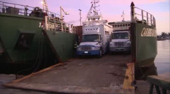 Local shipping company sending supplies to Bahamas in wake of hurricane ...