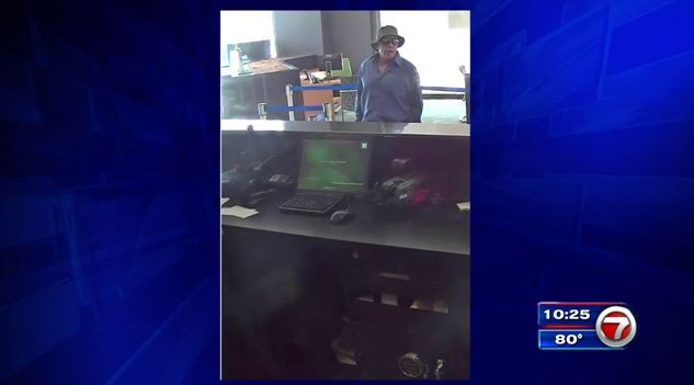 FBI searching for Hialeah bank robber - WSVN 7News | Miami News ...