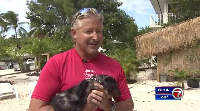 Dog jumps off boat, reunited with owner weeks later - WSVN 7News ...