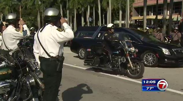 Florida law enforcement, family bid final farewell to fallen Miami ...