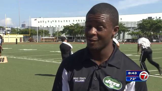 USA Football honors Miami Police Athletic League coach - WSVN 7News ...