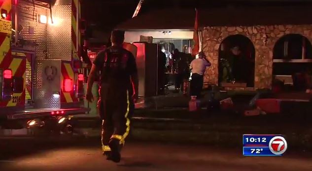 Cooper City House Goes Up In Flames No Injuries Reported Wsvn 7news