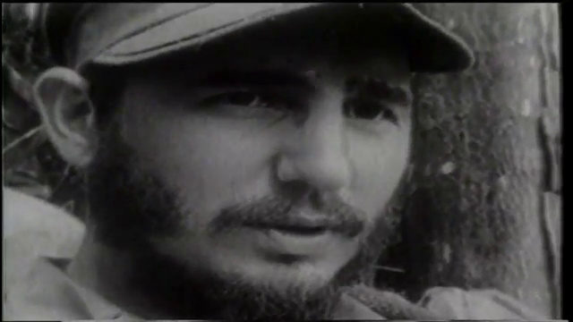 Fidel Castro Young In Color