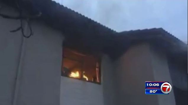 Resident displaced after Coral Springs quadplex unit catches fire ...