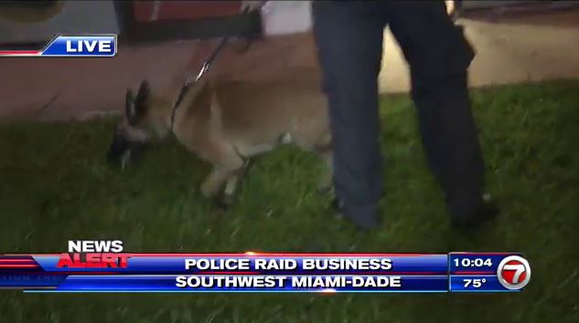 Police raid SW Miami-Dade business for drugs, gambling, prostitution ...