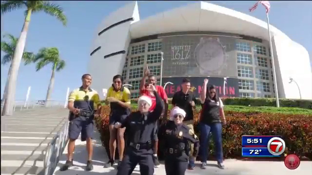 Miami Police holiday video shows off dance moves, iconic spots – WSVN ...