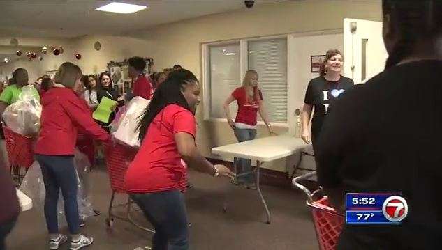 Salvation Army program gives gifts to children in need - WSVN 7News ...