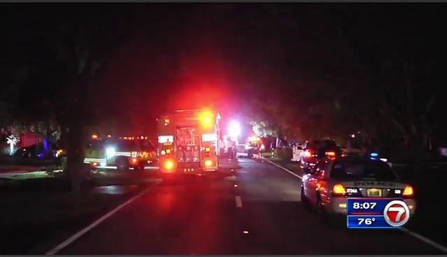 Man rescued from burning home in SW Miami-Dade - WSVN 7News | Miami ...