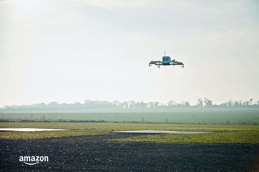 Amazon makes its first drone delivery in the U.K. - WSVN 7News | Miami ...
