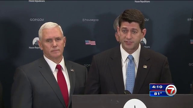 Ryan says GOP, Trump working on solution for immigrant kids - WSVN ...