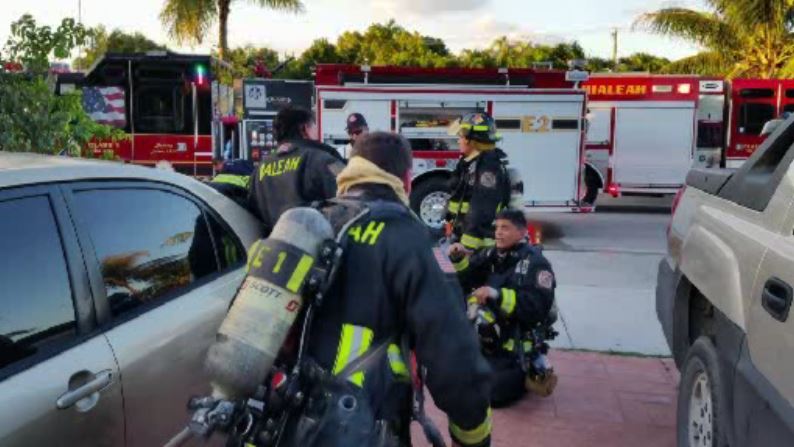 2 children, 1 adult hospitalized after Hialeah house fire - WSVN 7News ...