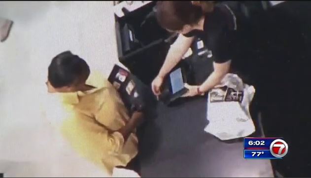 Surveillance captures thief using stolen credit card - WSVN 7News ...